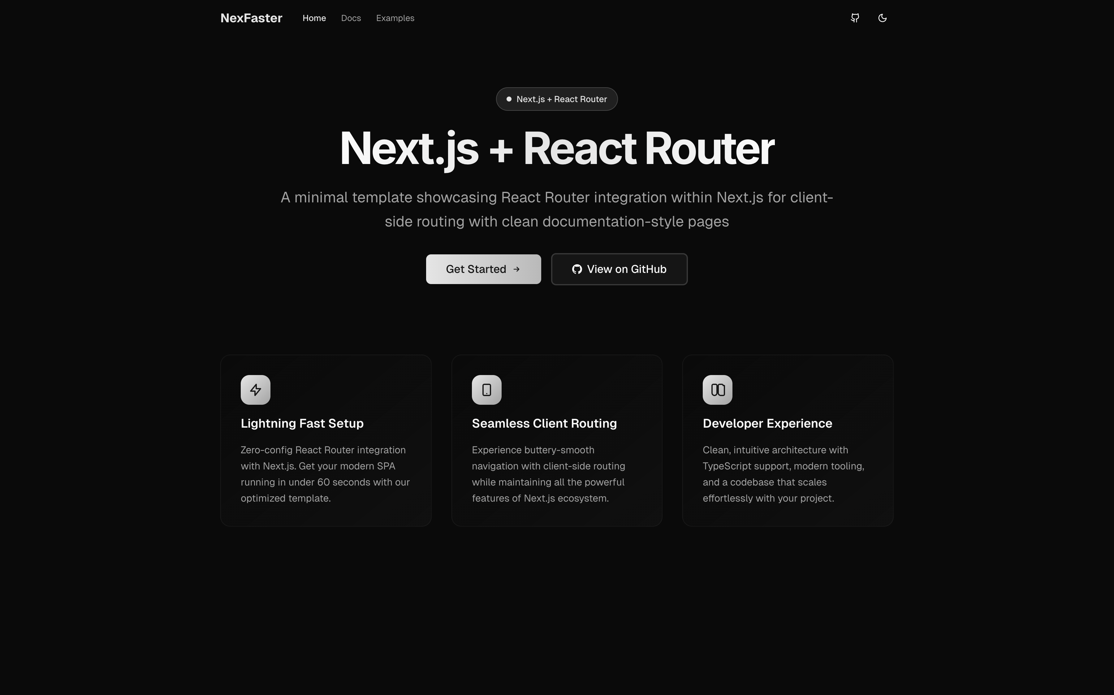 Next.js + React Router